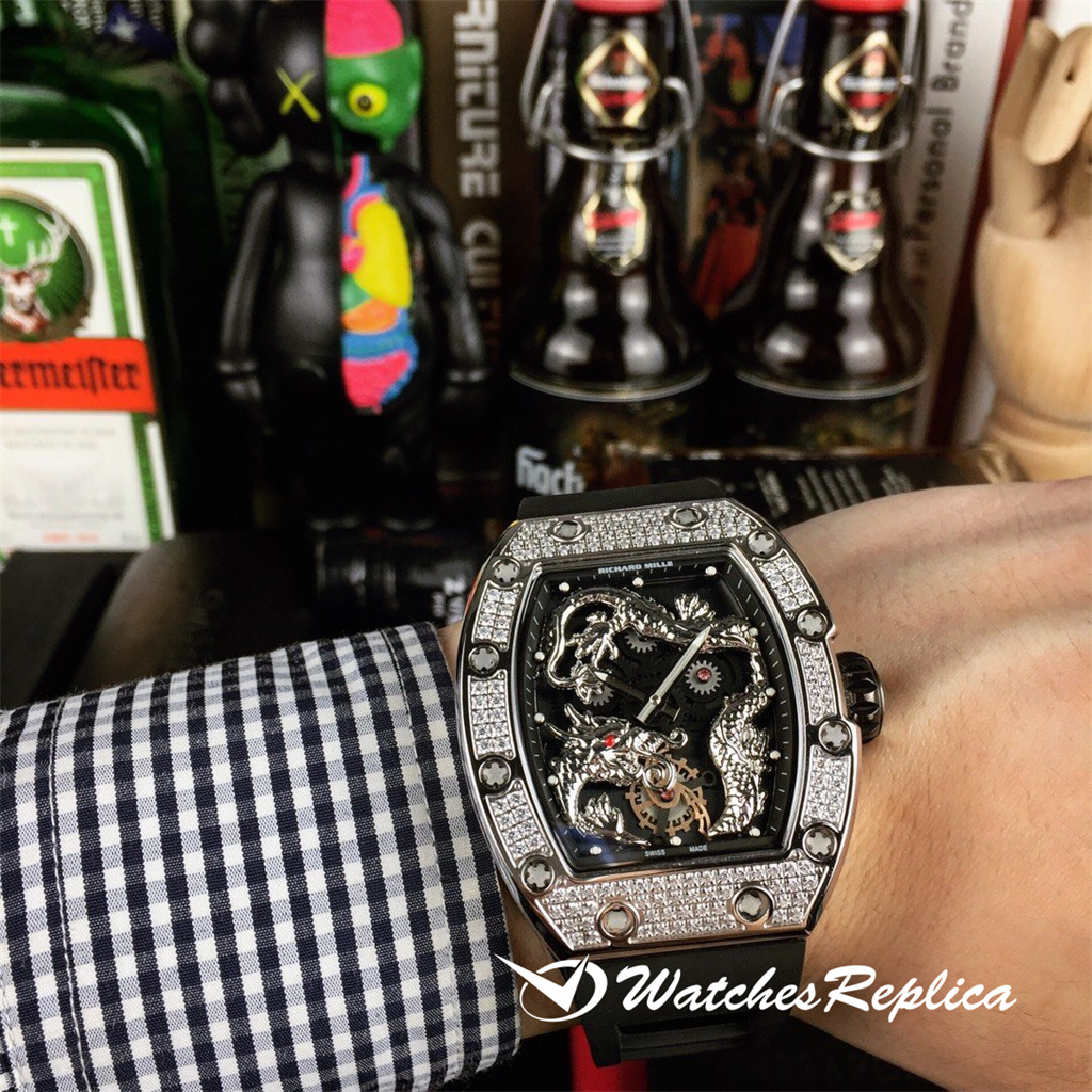 Richard Mille RM57-01 “Jackie Chan Serie” Dragon Replica Uhren ...